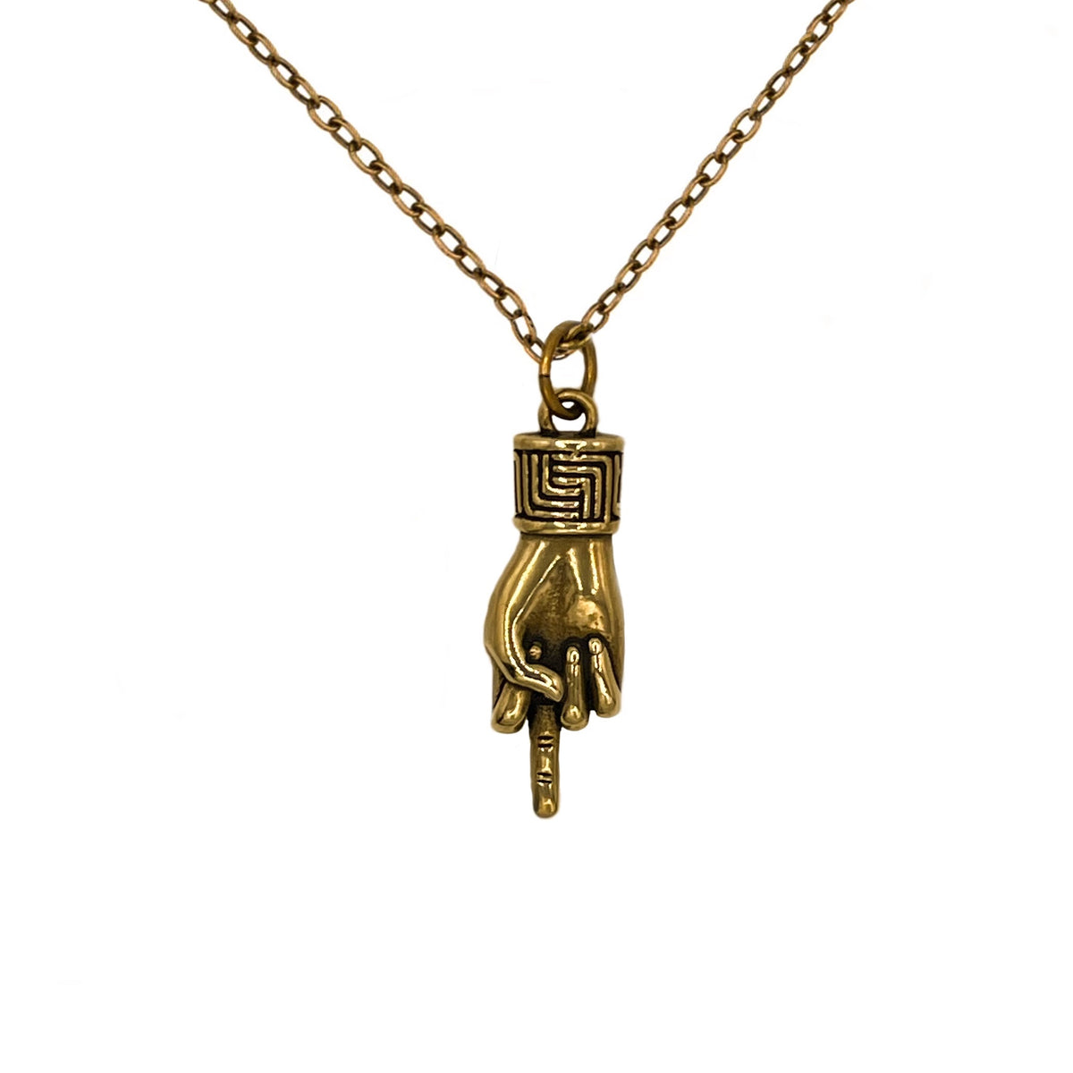 Middle Finger Necklace – LHN Jewelry
