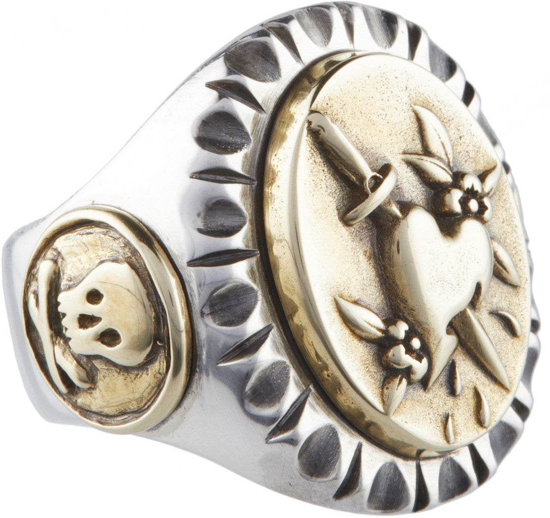 Bleeding Heart Souvenir Ring – LHN Jewelry