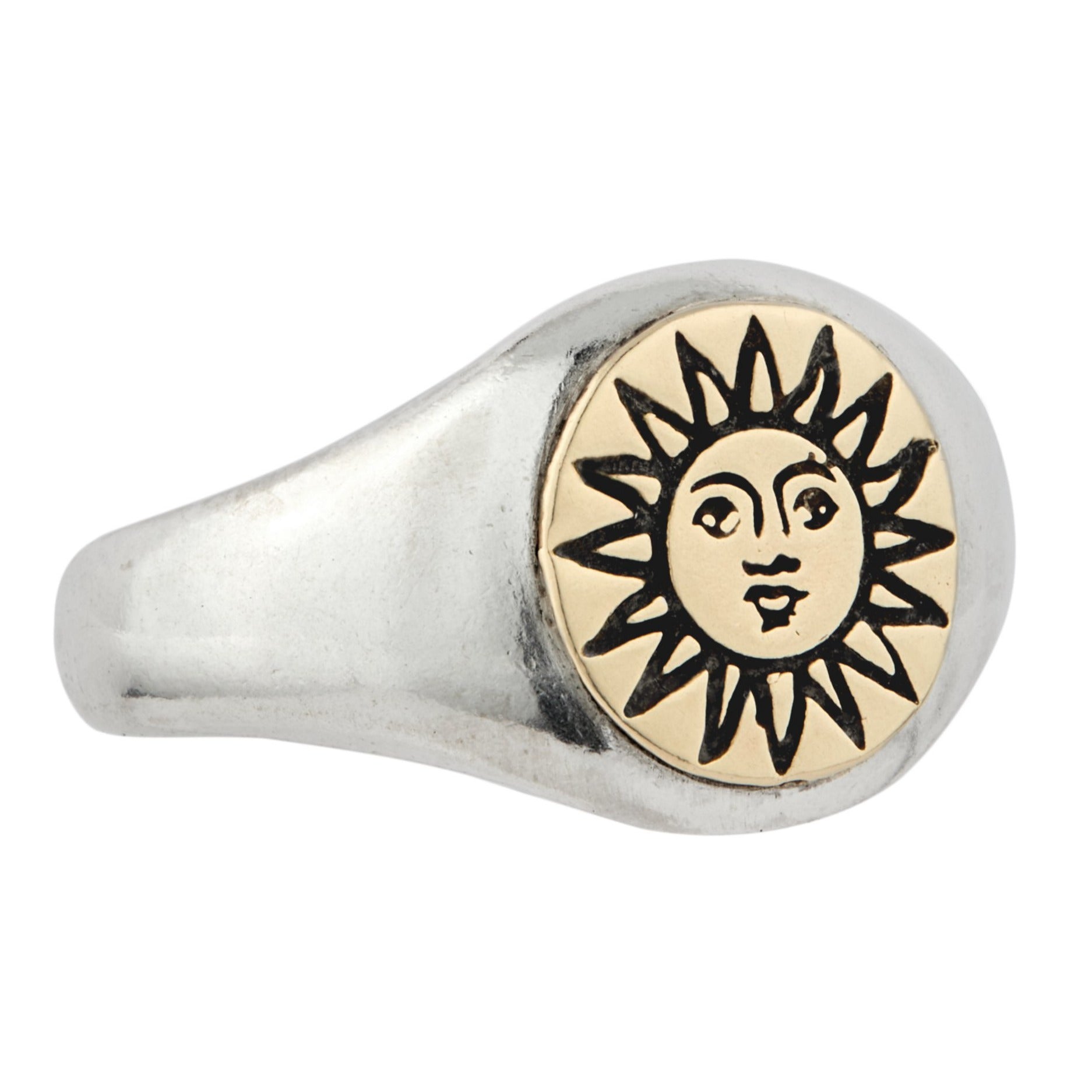 Sun Signet Ring – LHN Jewelry